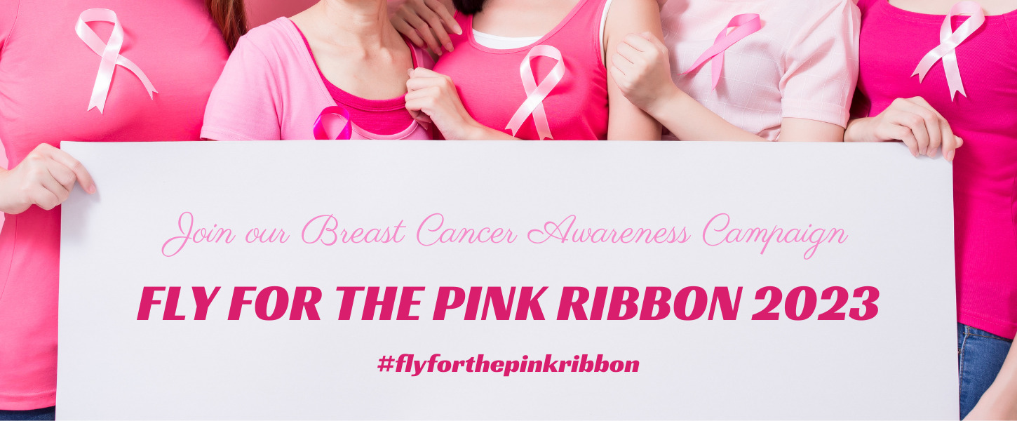乳がんの定期検診による早期発見・早期治療に 繋げたい。ピンクリボン活動「FLY FOR THE PINK RIBBON 2023」および ...